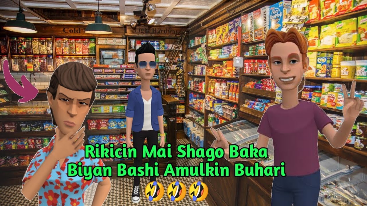 Rikicin Mai Shago da Customer || Sabon Cartoon Animation || Dariya Dole ...