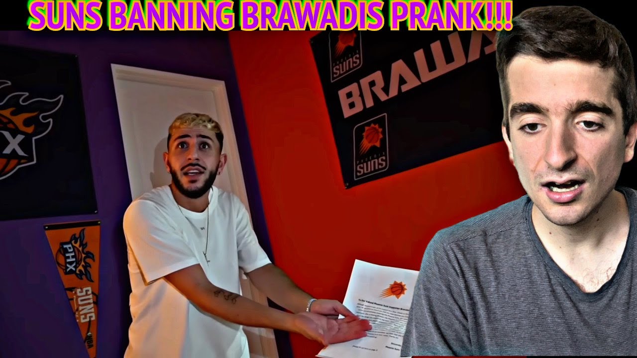 CRAZIEST PRANK!!!! Reacting to "I got banned by the Phoenix Suns ...