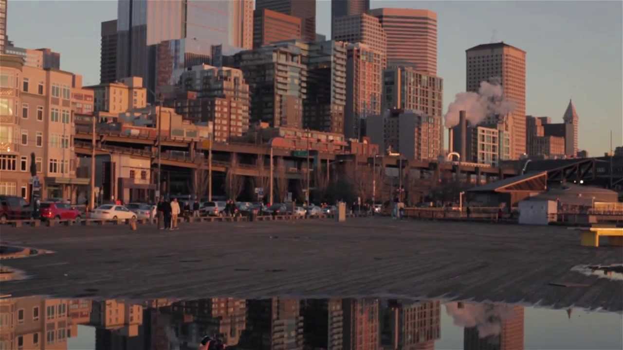 Downtown Seattle Waterfront (Pier 62/63) (1080p) - YouTube
