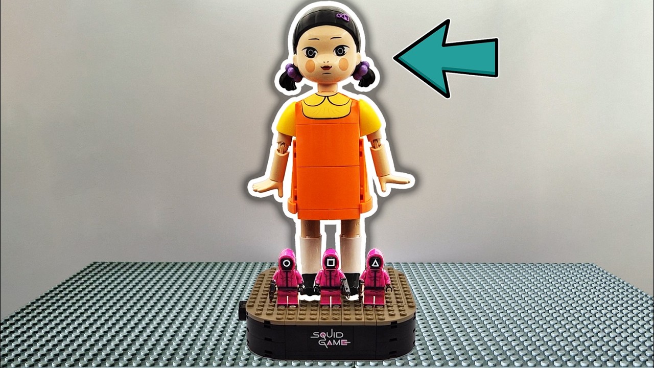 SQUID GAME DOLL "Lego" Review - YouTube
