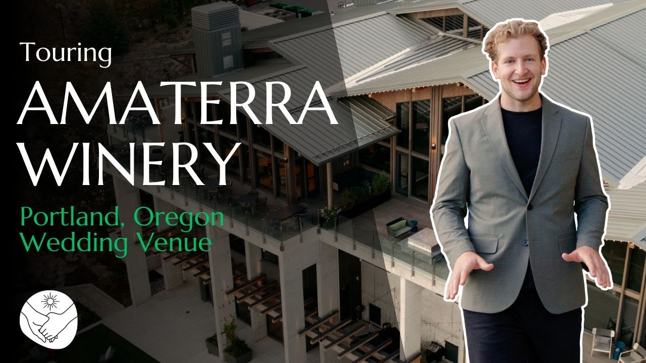 Touring Amaterra Winery | Portland OR Wedding Venue - YouTube