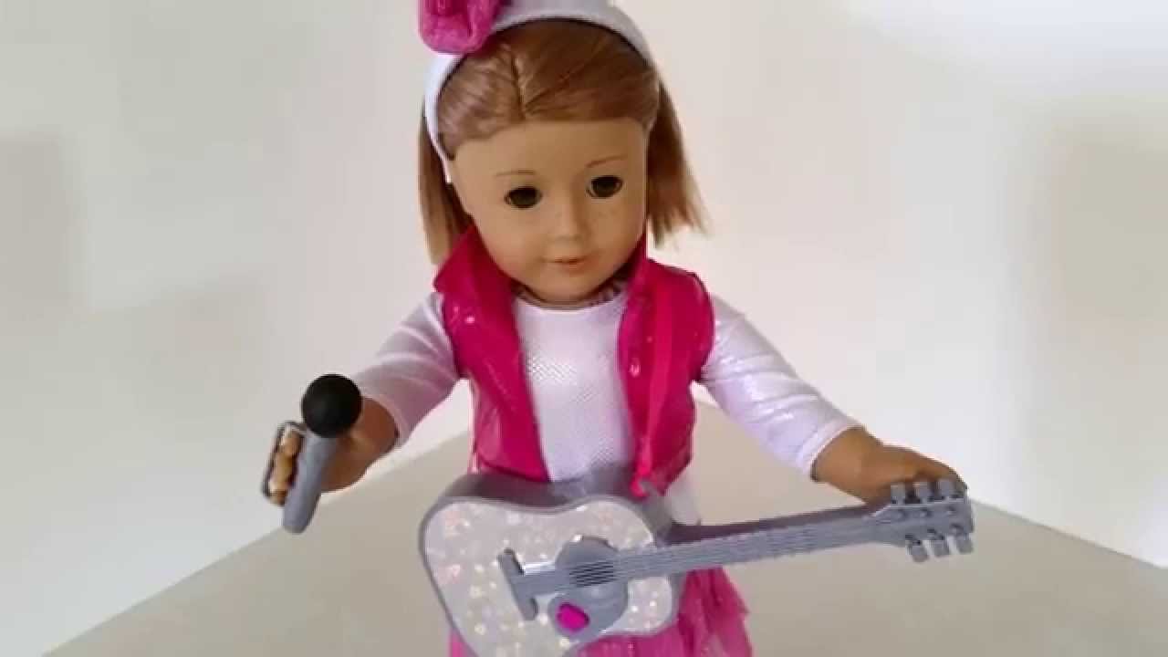 My Life As Pop Star Set (HD) for AG Doll Star Rock Concert Set - YouTube