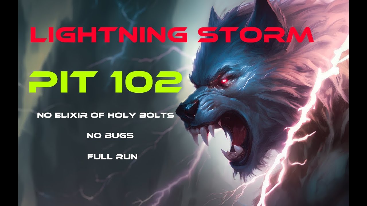 Werewolf Lightning Storm PIT 102 Clear // Diablo 4 Druid pit Game play ...