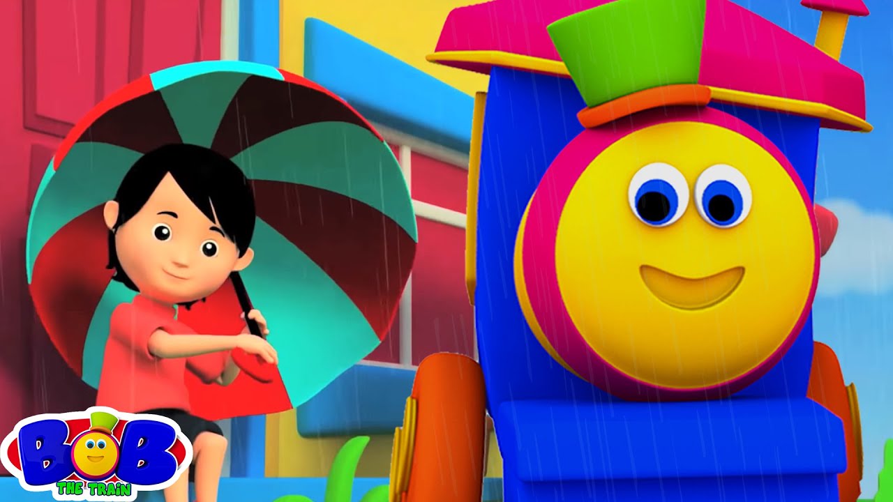 Rain Rain Go Away Nursery Rhymes And Cartoon Videos by Bob The Train ...