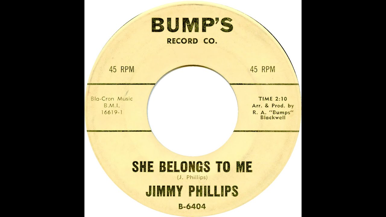 JIMMY PHILLIPS & GROUP SHE BELONGS TO ME - YouTube
