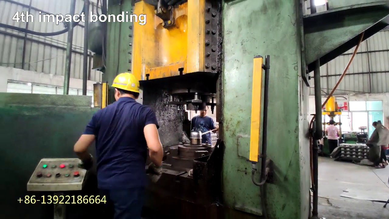 Sunglory 1600Tons screw press / impact bonding systemcapsule bottom ...