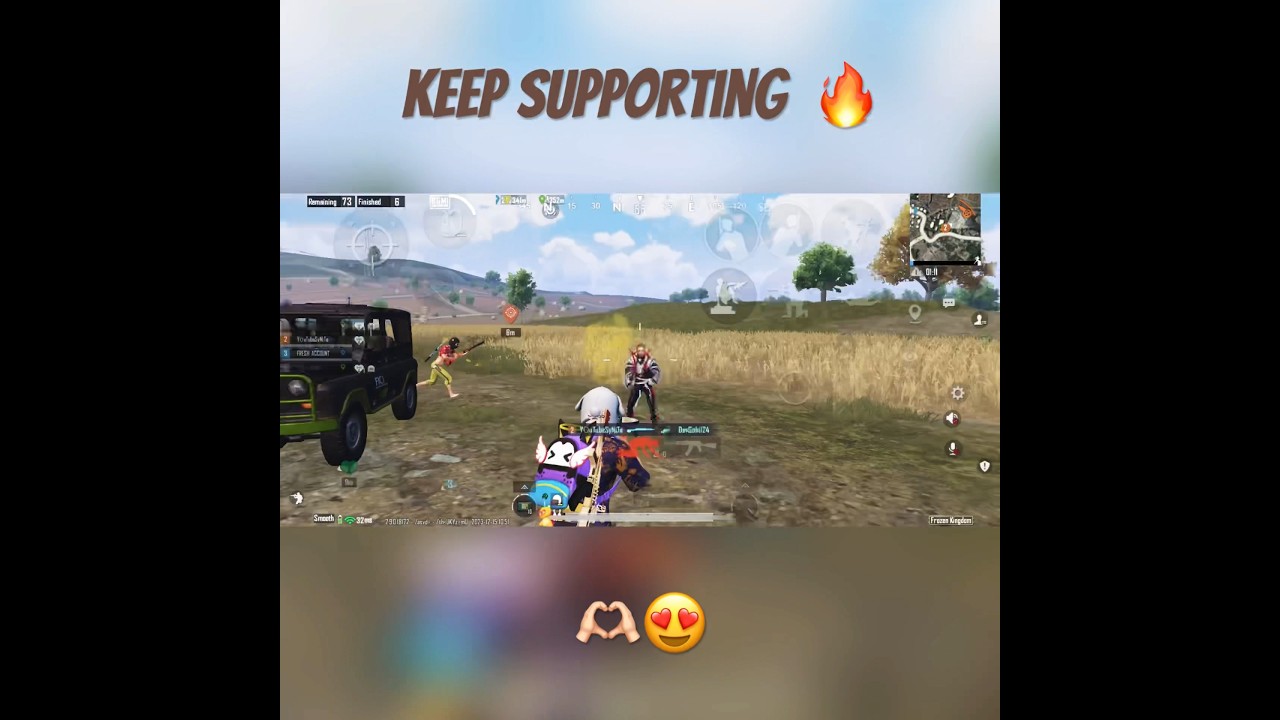 Chamka diya sbko 😱🔥• #bgmi #gameplay #shots #bgmishorts | 🥺 - YouTube
