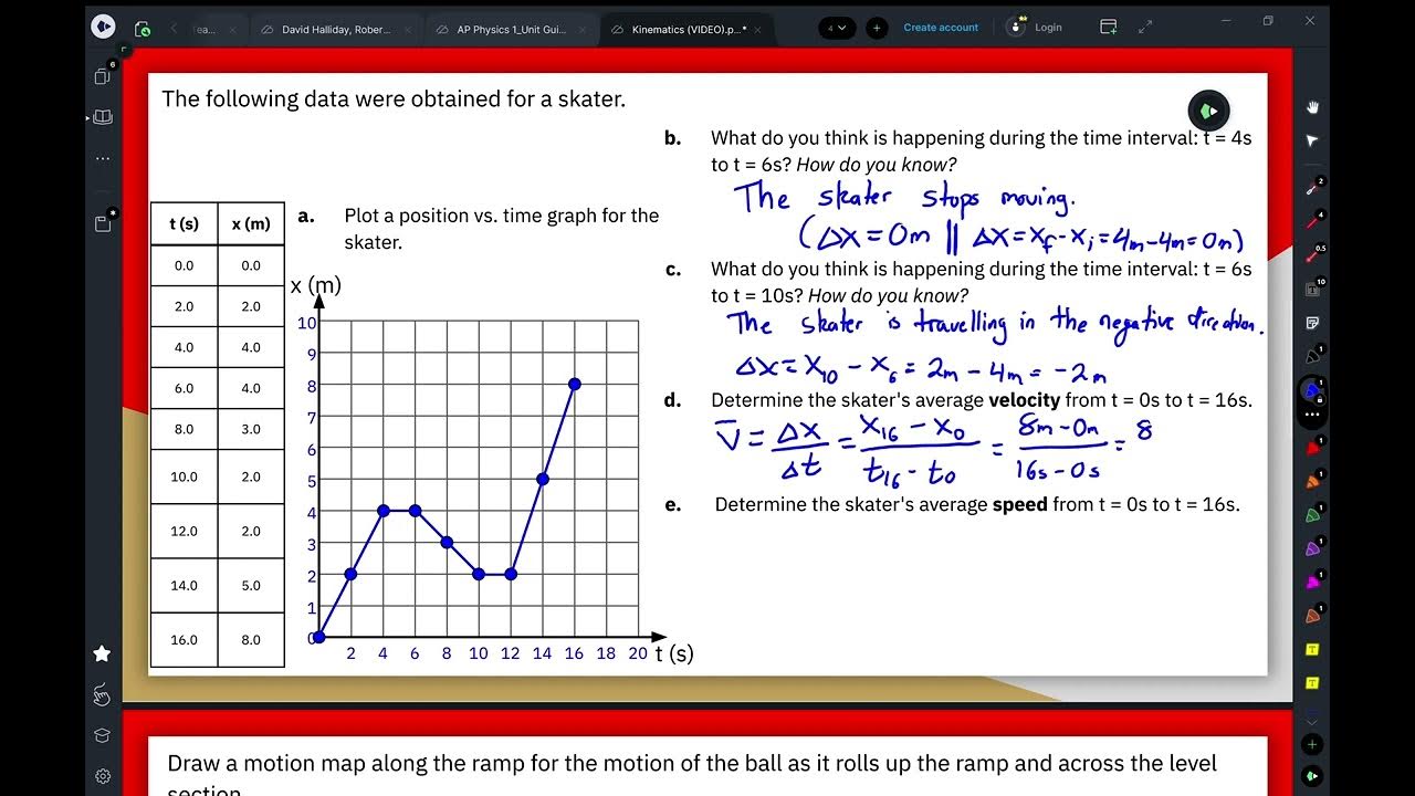Displacement, Average Velocity, and Average Speed - YouTube