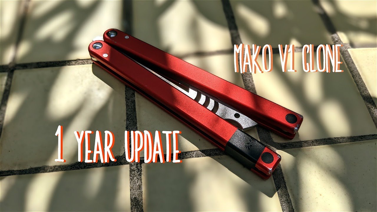 Mako Balisong Clone 1 Year Update! #balisong #review - YouTube