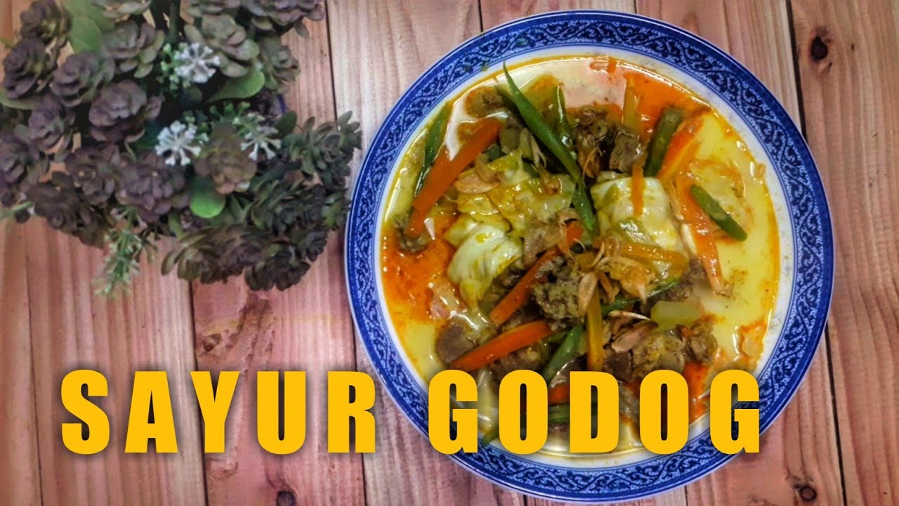Resep sayur godog | serasa lebaran | - YouTube