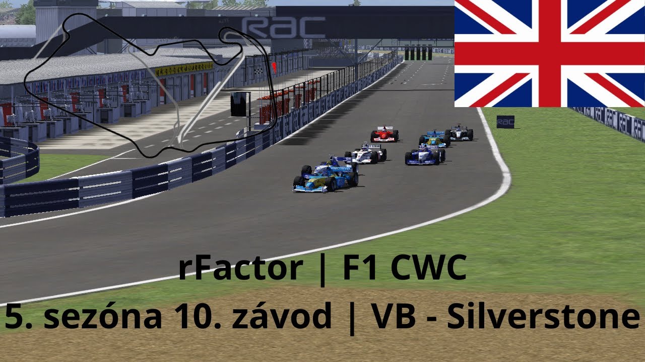 rFactor | F1 CWC | S5 R10 | VB - Silverstone - YouTube