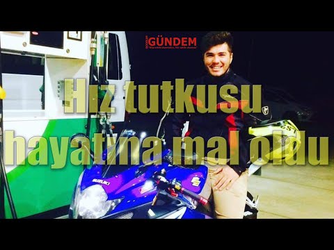 Hız tutkusu hayatına mal oldu