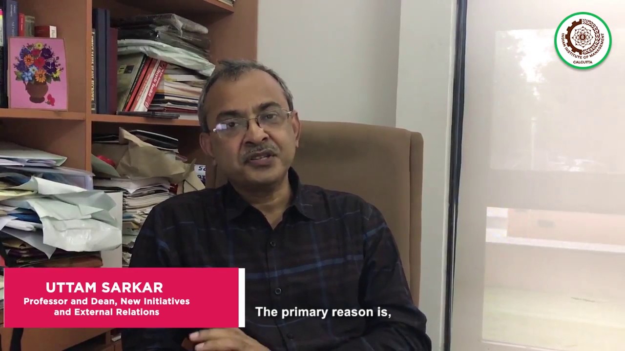 Prof Uttam Sarkar, Dean (NI&ER) - YouTube