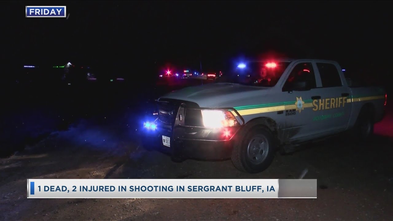 1 Dead, 2 Injured In Shooting In Sergeant Bluff, IA - YouTube