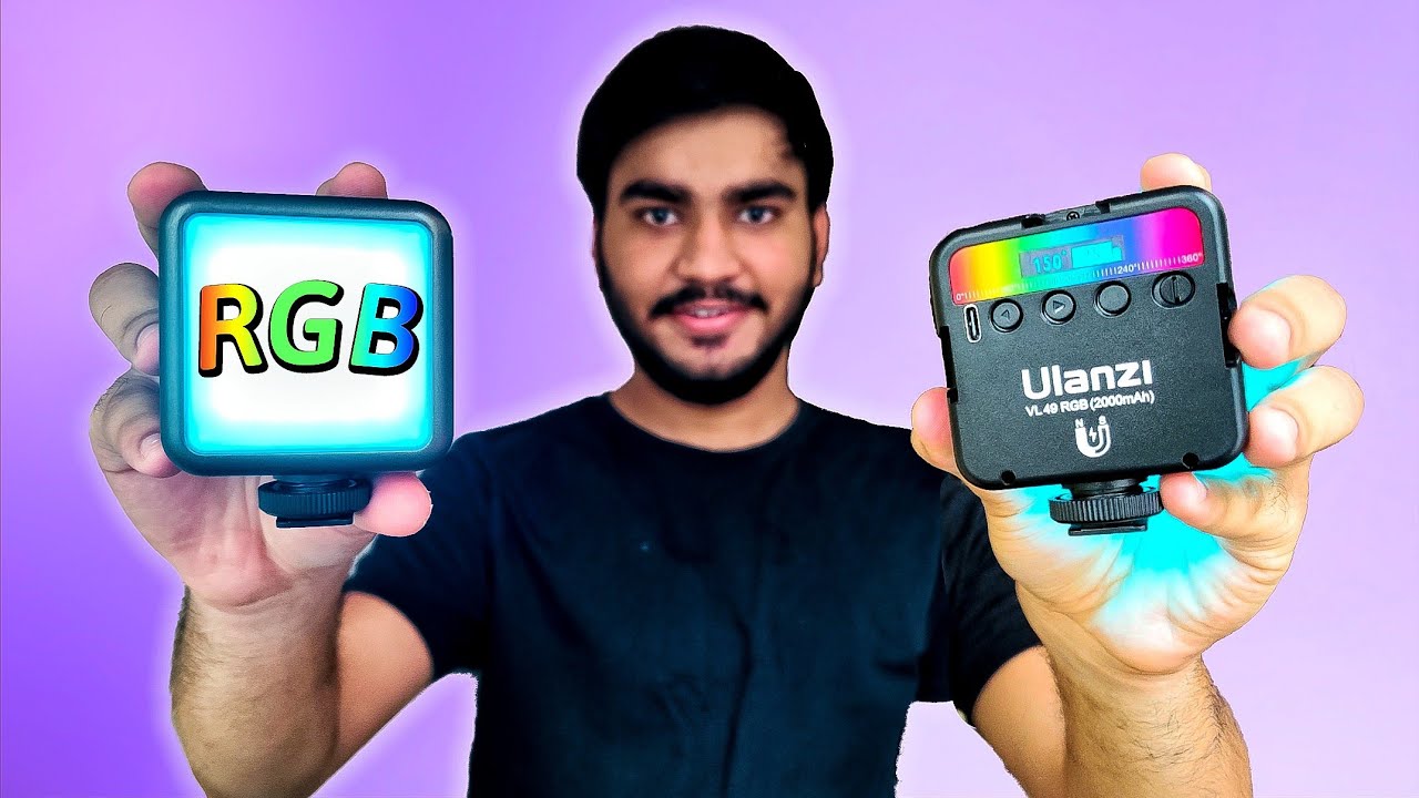 Ulanzi VL49 RGB Light Unboxing & Review | Best budget light for Videos ...