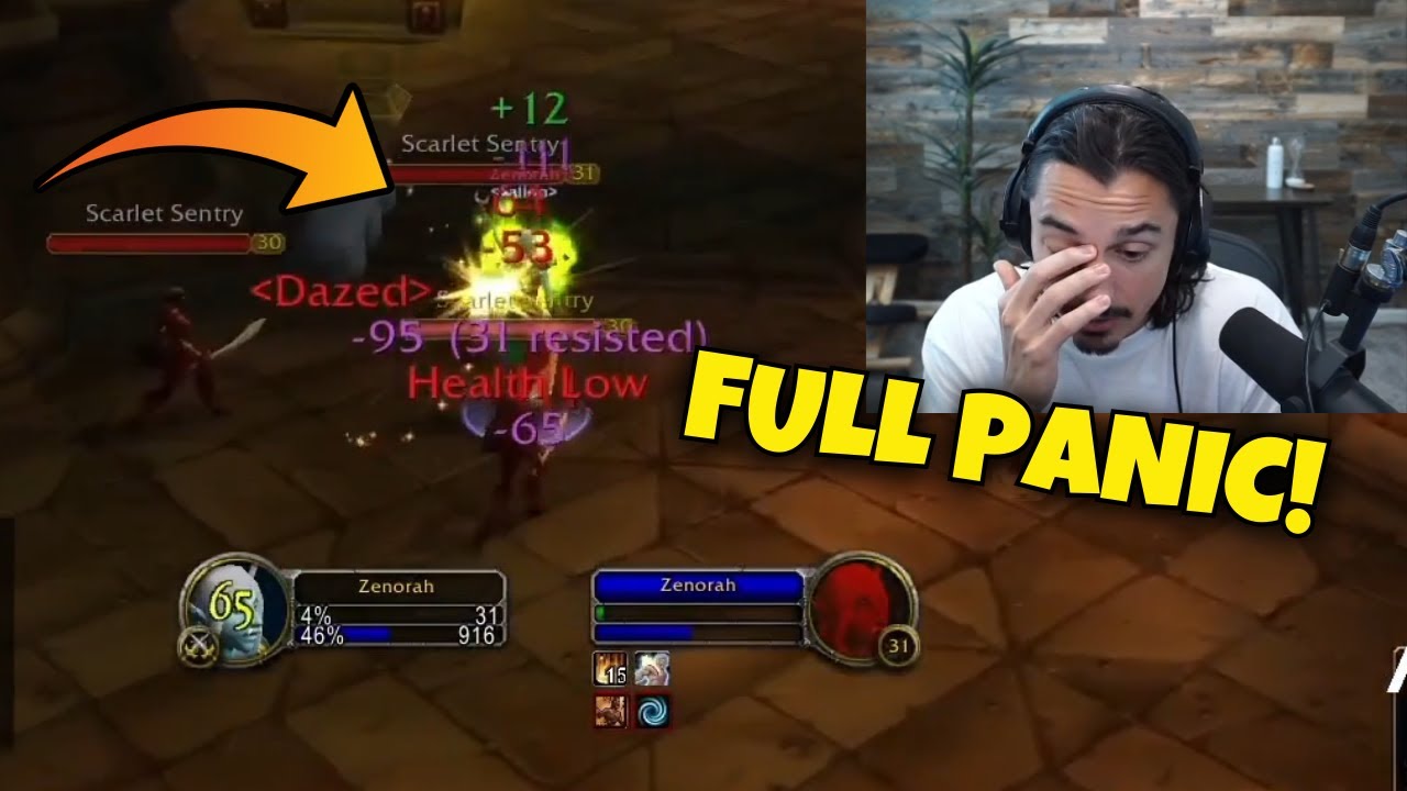 When You go into FULL PANIC Mode on OFFICIAL HARDCORE! - YouTube