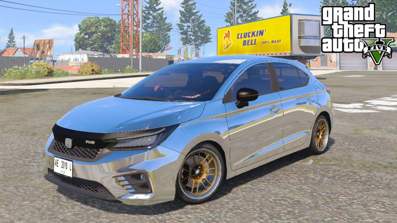 PENGGANTI JAZZ GK5 HONDA CITY HATCHBACK RS MODIF FULL CROME - GTA V MOD ...