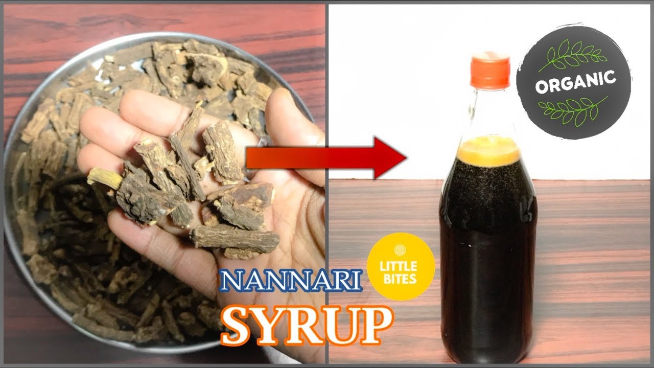 NANNARI SYRUP | NANNARI SHARBATH SYRUP MAKING | SUMMER REFRESHING DRINK ...