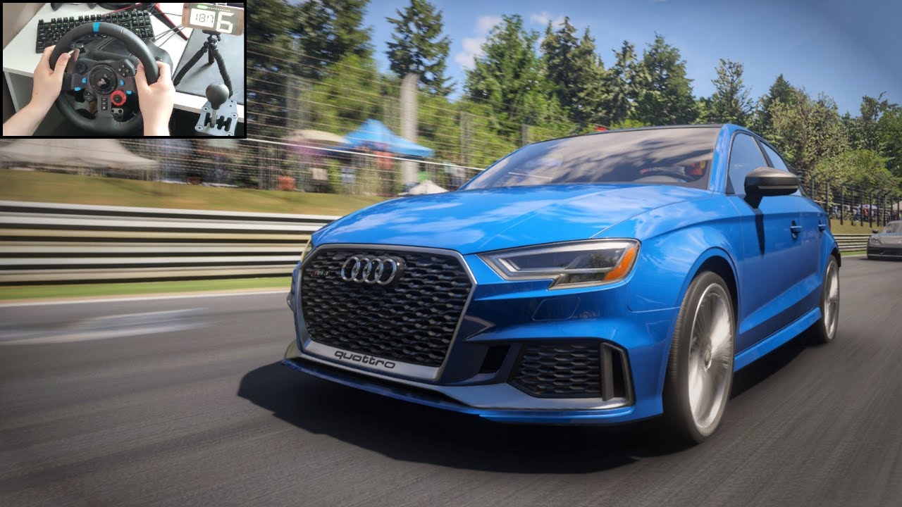 Forza Motorsport - Audi RS3 2020 at Nürburgring Nordschleife | Logitech ...
