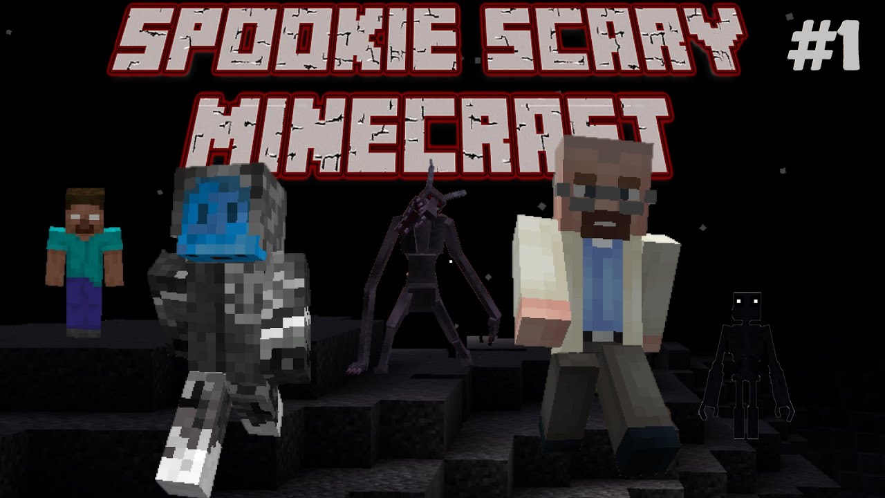 Spookie Scary Minecraft #1 I Getting started - YouTube