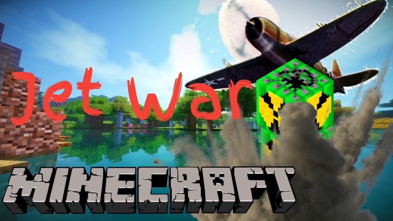 How To Make An Aircraft or The Jet For War EASY! | Minecraft - YouTube