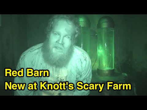 [2016] Red Barn : Night Vision : Knott's Scary Farm 2016 - YouTube
