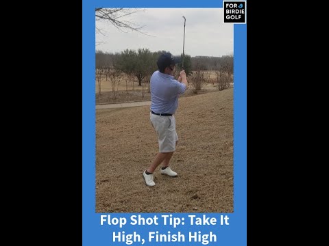 How To Hit A Flop Shot Without Decelerating & Chunking Or Blading It # ...