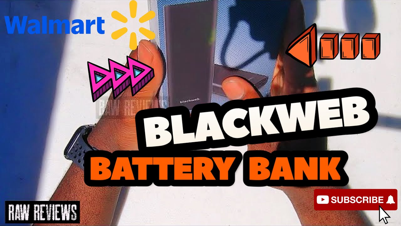 ⚡Walmart’s Blackweb Battery Bank Review – Lifesaver or Waste of Money ...