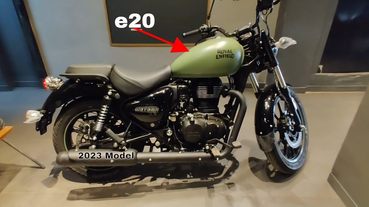 Royal Enfield Meteor 350 BS7 2023 Latest Model Detailed Review With New ...
