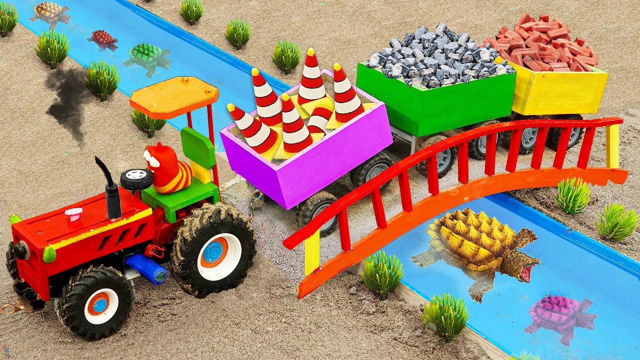 Top diy tractor making mini Mcdonald's Fried Chicken | diy Restaurant ...