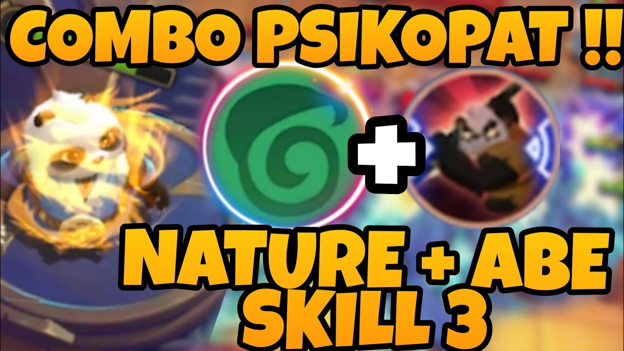 ABE SKILL 3 FEAT COMBO NATURE - GAMEPLAY PSIKOPAT GAME JADI CEPET ...