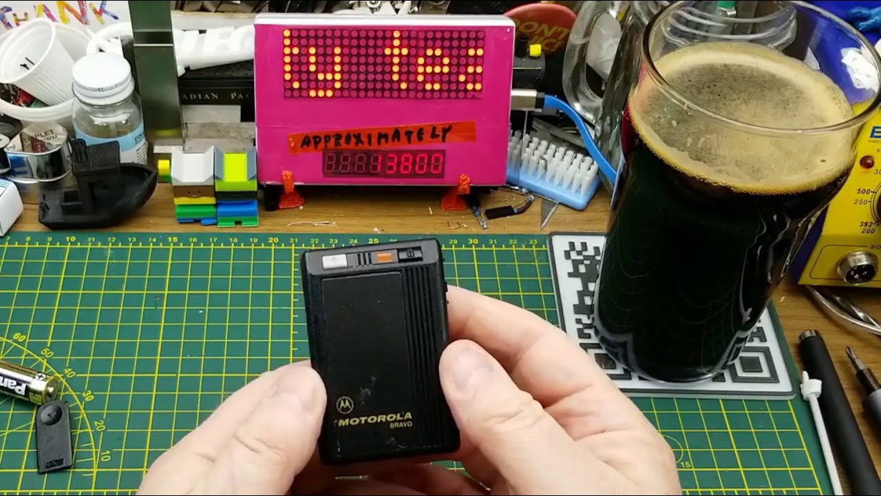 curiosity teardown: pocket pager - YouTube