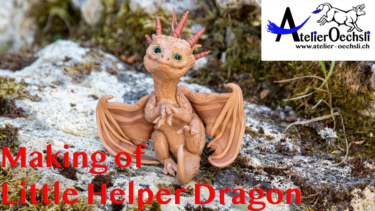 Making of Little Helper Dragon - YouTube