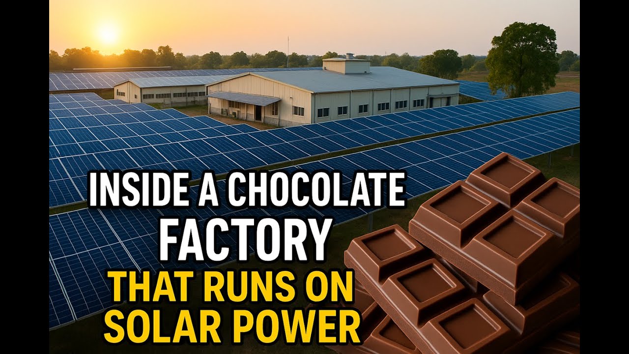 Inside a Chocolate Factory Powered 100% by Solar Energy # ...