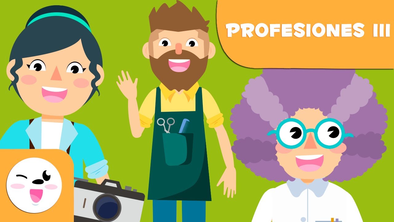 Las profesiones: Episodio 3 - Vocabulario para niños - YouTube