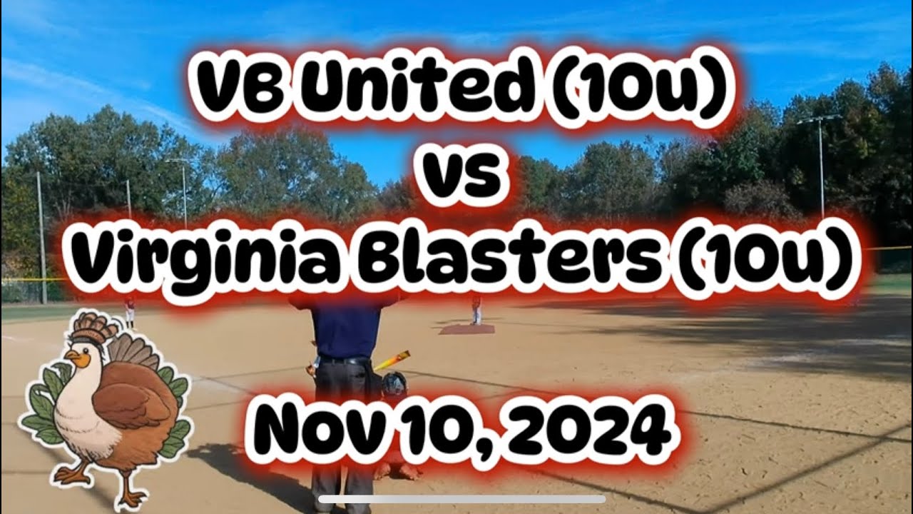 (10u) Game 2: VB United vs Virginia Blasters, Nov 10, 2024 - YouTube