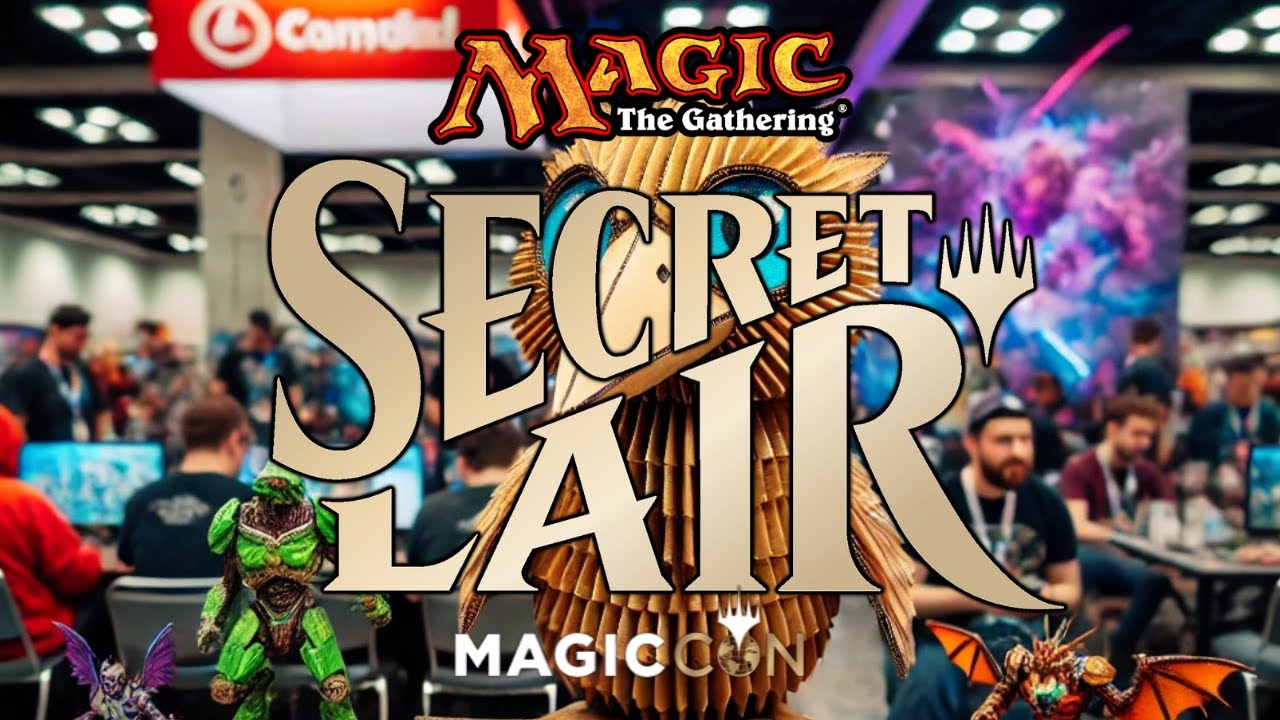WILD Opening of Magic The Gathering's Secret Lair Magicon Box - YouTube