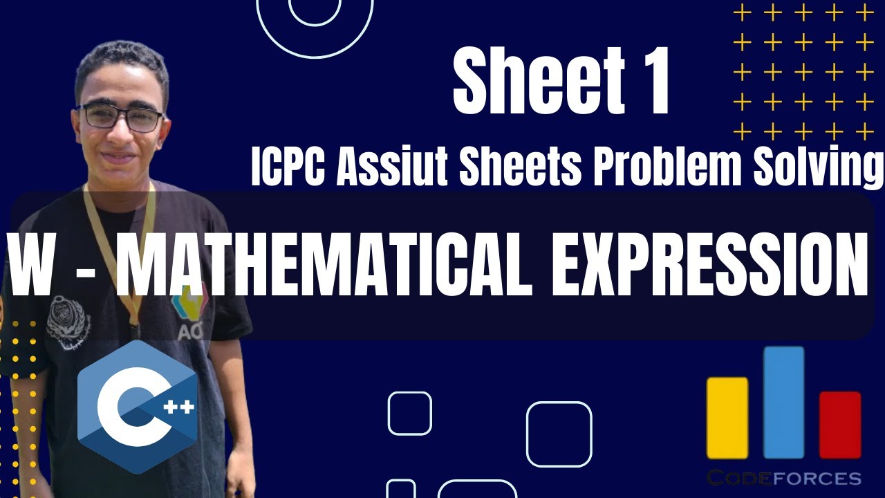 26 - W - Mathematical Expression Solution - YouTube
