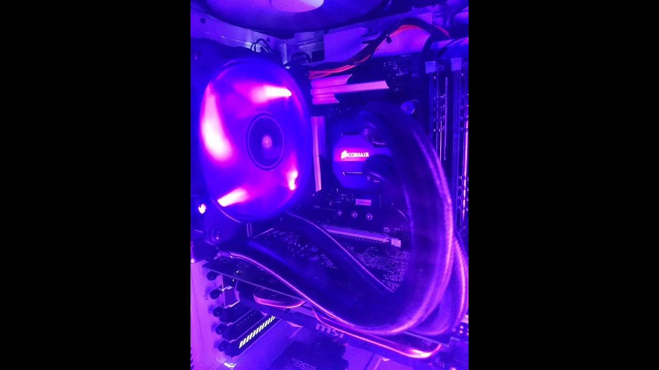 NZXT H440 Purple Cold Cathodes (Sound Reactive Computer) - YouTube