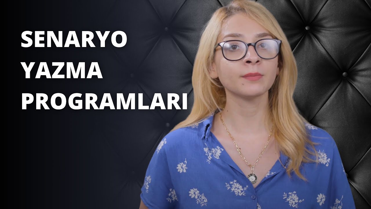 Senaryo Yazma Programları - YouTube