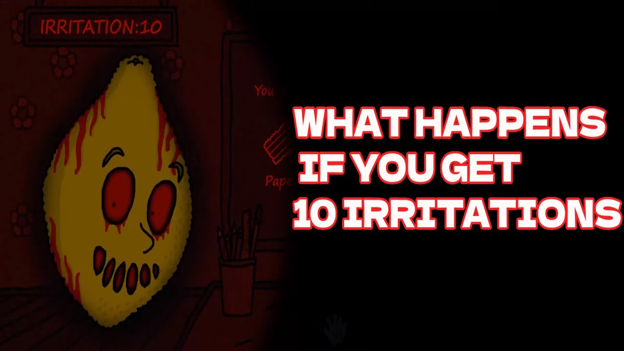 What Happens if YOU GET 10 Irritations (Lamia Ending) - Ms LemonS - YouTube