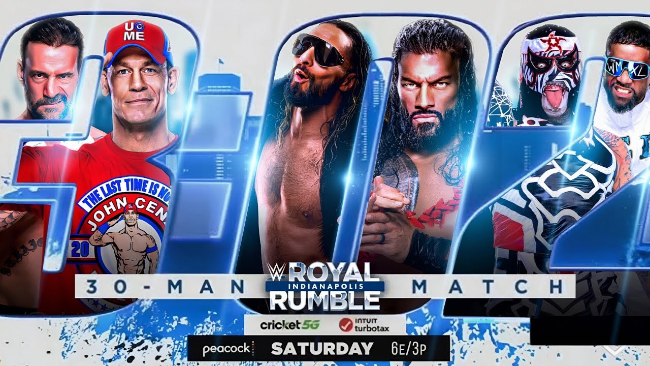 WWE Royal Rumble 2025 - 30-Man Royal Rumble Match - YouTube