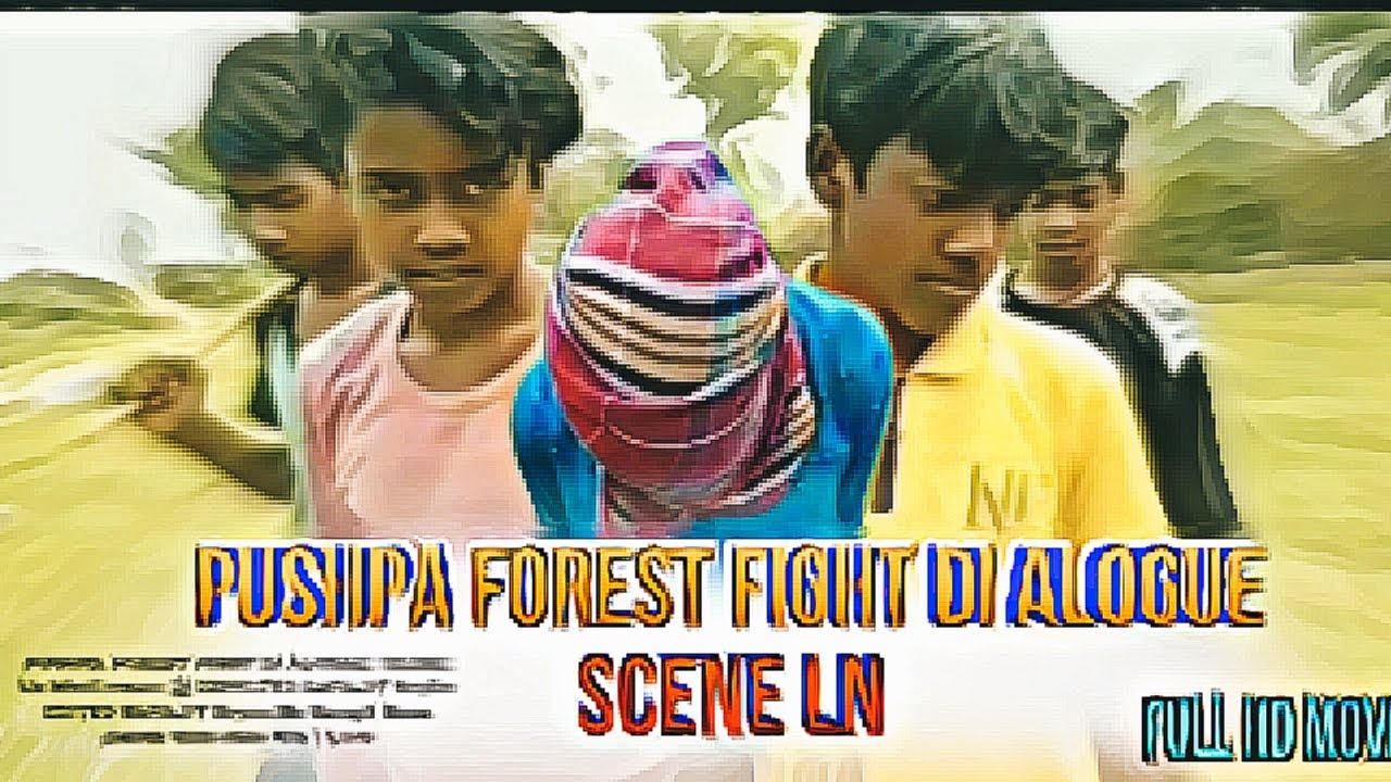 PUSHPA FOREST FIGHT DI ALOGUE SCENE LN Hindi movie 🎥 DIRECTED SARAJIT ...