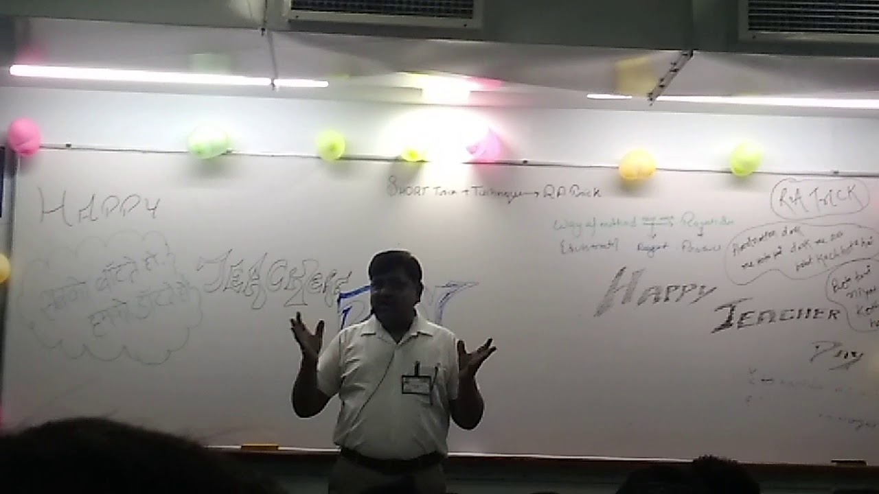 Rajesh agrawal sir allen kota teachers day | ra sir allen kota | fun ...
