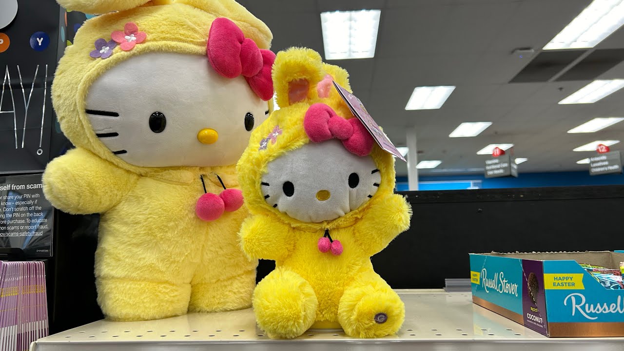 Gemmy animated Bouncing Easter Hello Kitty - YouTube