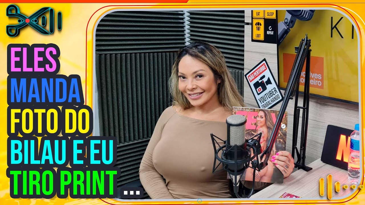 Não sei porque homem gosta de manda foto do... | Elga Shitara | Kililla Cast - YouTube