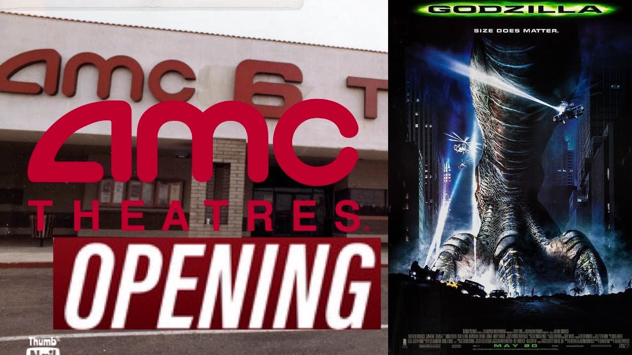 GODZILLA (1998) AMC Theatres Opening - YouTube