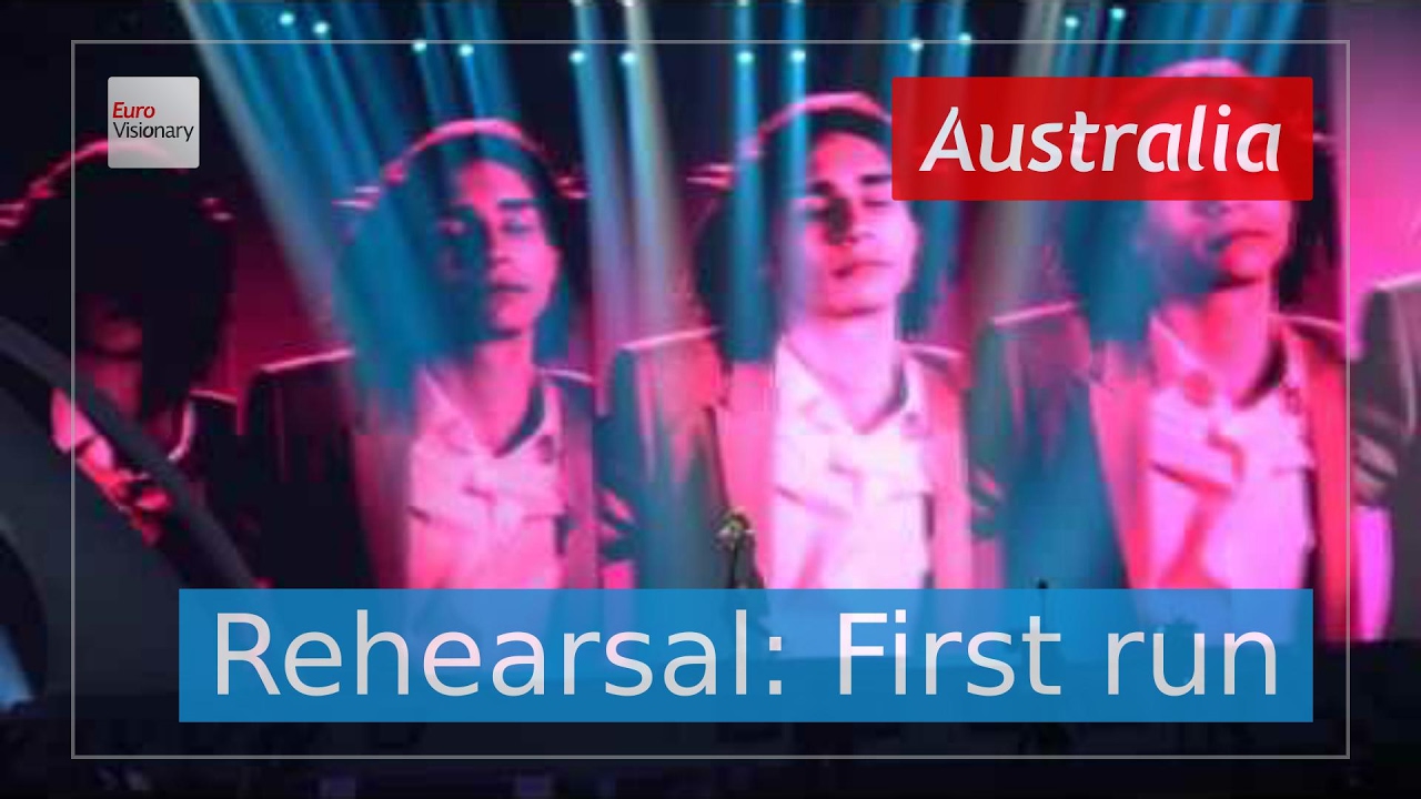 Isaiah - Don't Come Easy - Australia - Live - Rehearsal - Eurovision ...