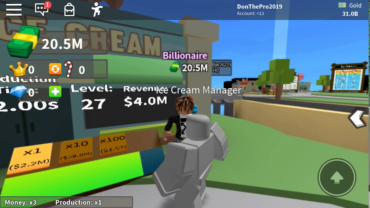 BECOMING A BILLIONAIRE IN ROBLOX (Billionaire Simulator) - YouTube