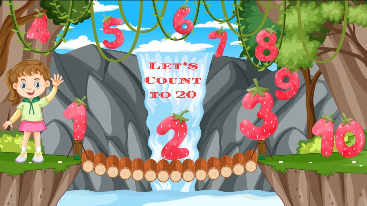 Let's Count from 1 to 20 | Educational Videos for Kids - YouTube